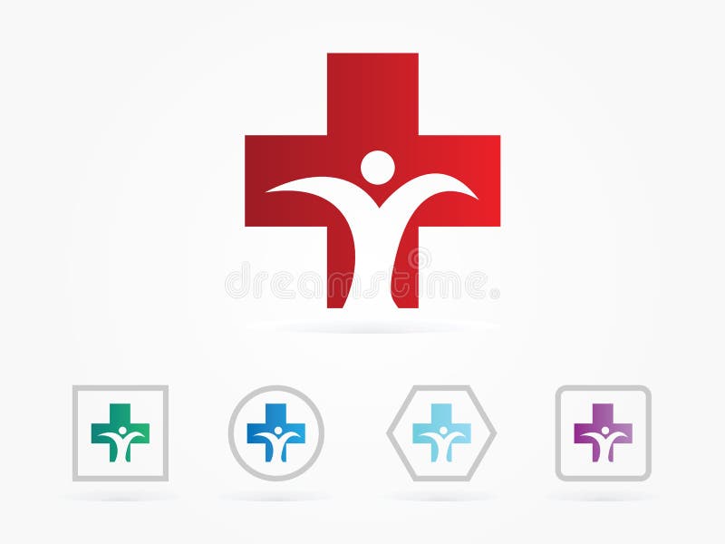 Vector Illustration Medical Logo Stock Vector - Illustration of health ...