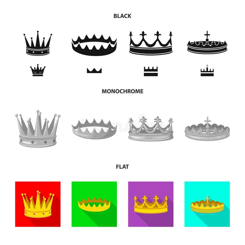 Vector Design of Medieval and Nobility Logo. Set of Medieval and ...