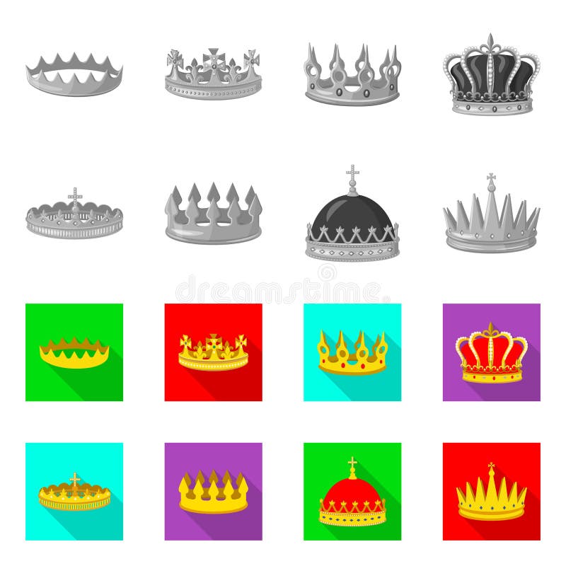 Vector Design of Medieval and Nobility Logo. Collection of Medieval and ...