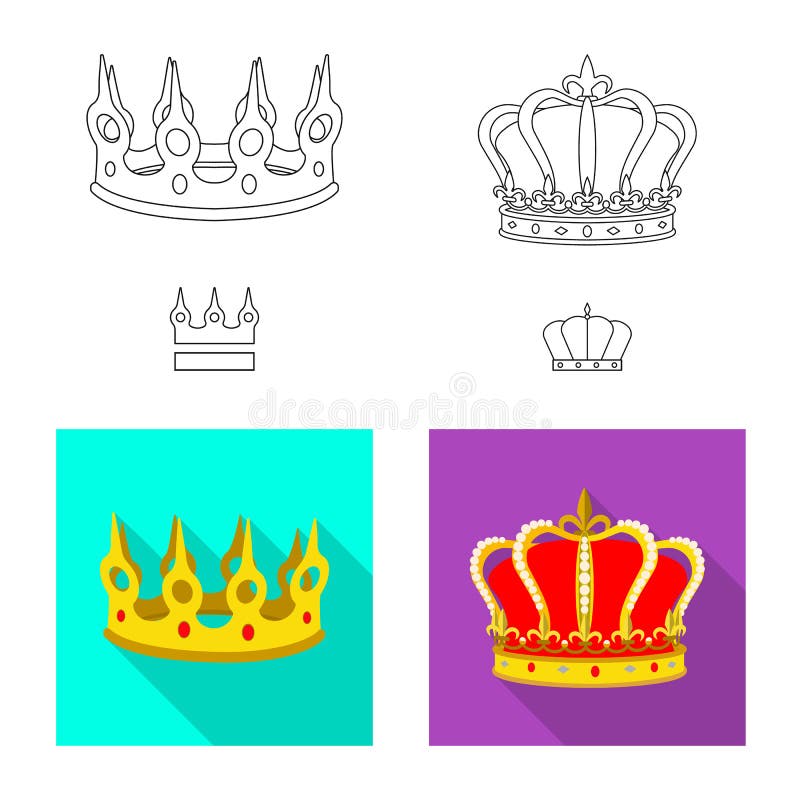 Vector Design of Medieval and Nobility Logo. Collection of Medieval and ...