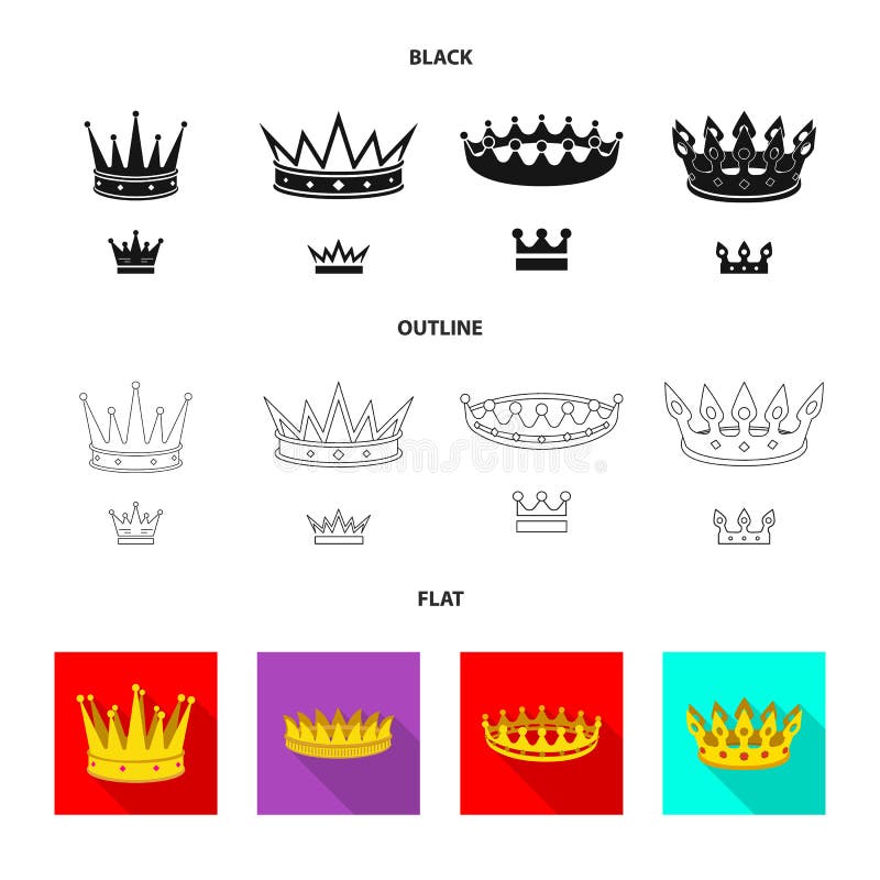 Vector Design of Medieval and Nobility Sign. Collection of Medieval and ...