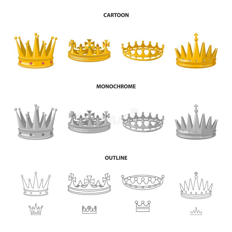 Vector Design of Medieval and Nobility Symbol. Set of Medieval and ...