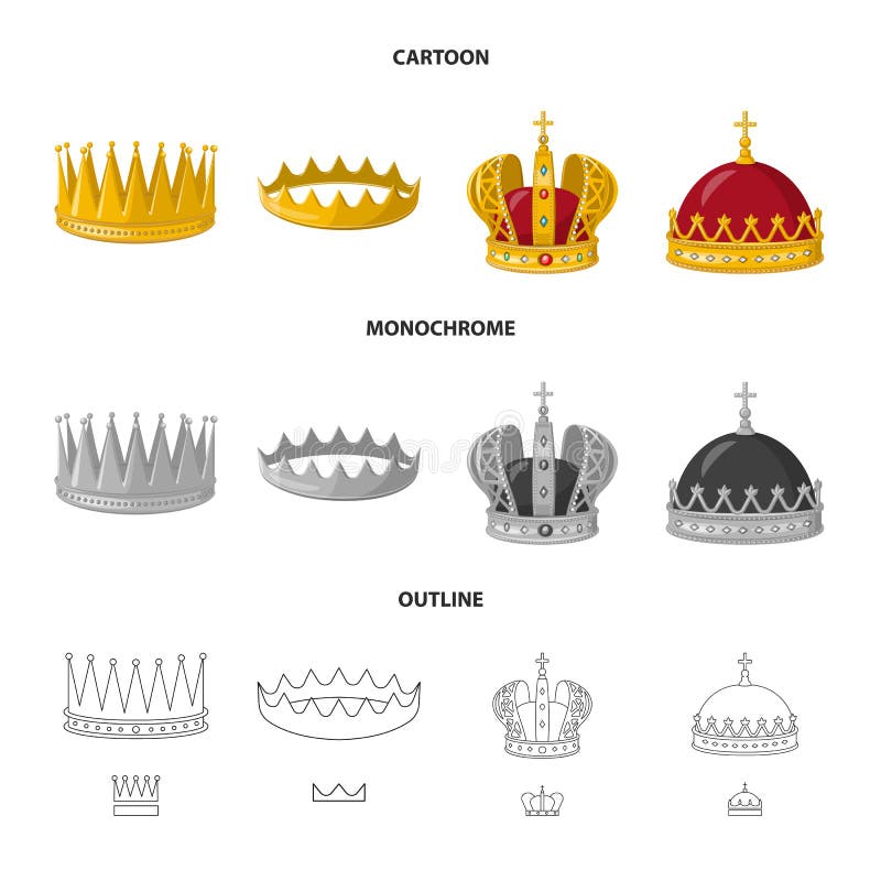 Vector Design of Medieval and Nobility Symbol. Set of Medieval and ...