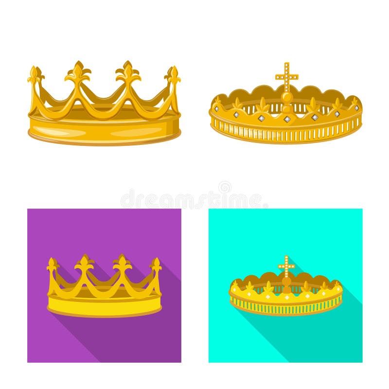 Vector Design of Medieval and Nobility Symbol. Set of Medieval and ...