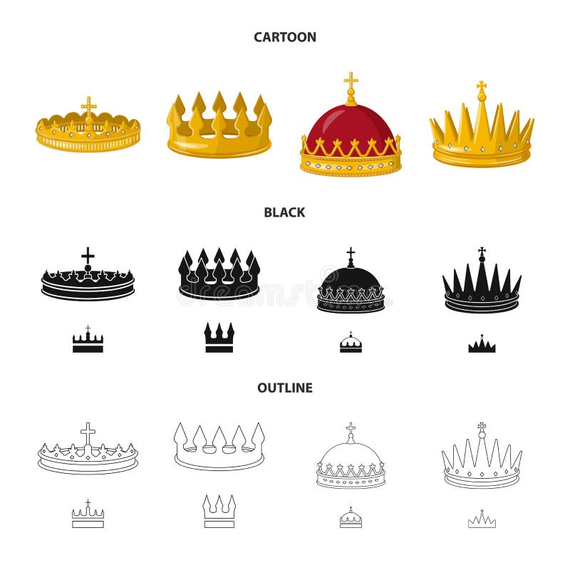 Vector Design of Medieval and Nobility Symbol. Collection of Medieval ...