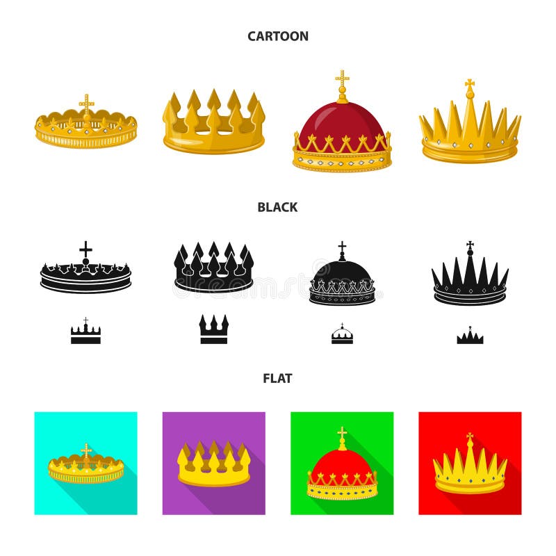 Vector Design of Medieval and Nobility Icon. Set of Medieval and ...