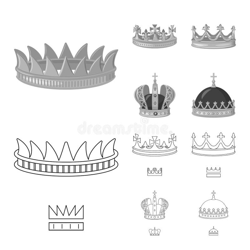 Vector Design of Medieval and Nobility Icon. Set of Medieval and ...