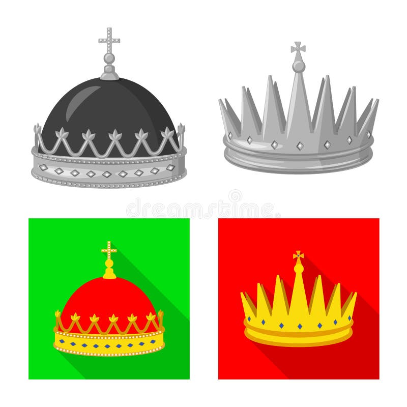 Vector Design of Medieval and Nobility Icon. Collection of Medieval and ...