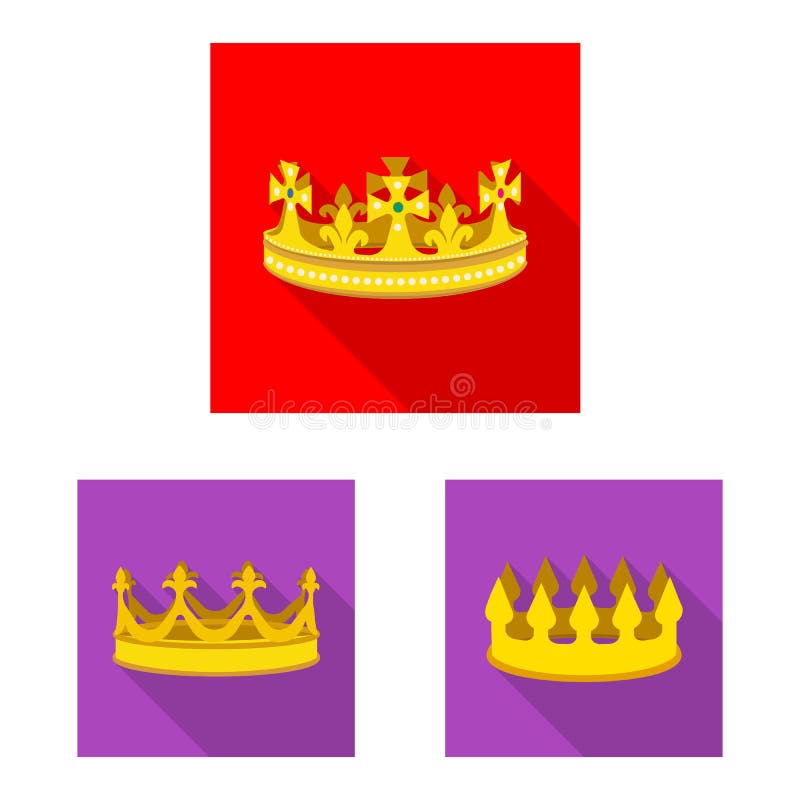 Vector Design of Medieval and Nobility Icon. Collection of Medieval and ...