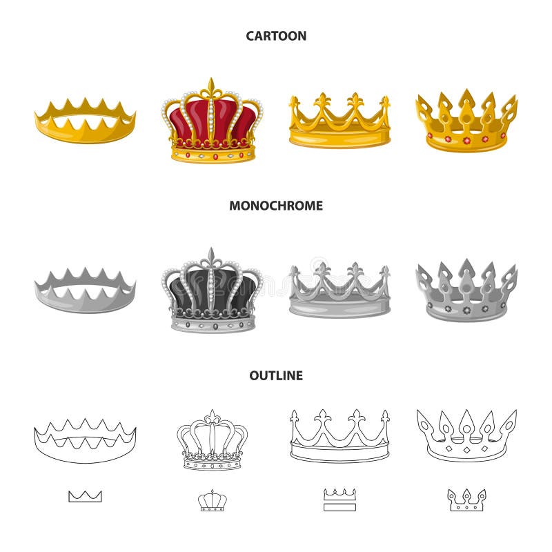 Vector Design of Medieval and Nobility Icon. Collection of Medieval and ...