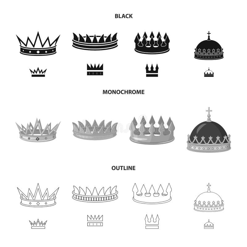 Vector Design of Medieval and Nobility Icon. Collection of Medieval and ...