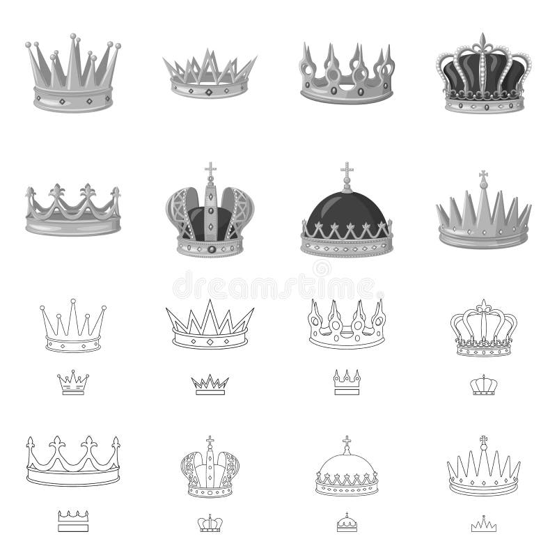 Vector Design of Medieval and Nobility Icon. Collection of Medieval and ...