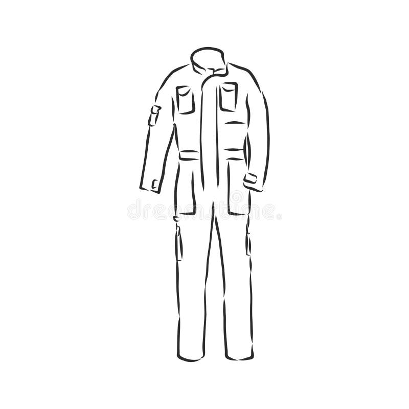Technical Drawing Overalls Stock Illustrations – 53 Technical Drawing ...