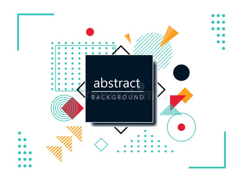 Vector Illustration in a Minimalist Style. Abstract Design Patterns and ...