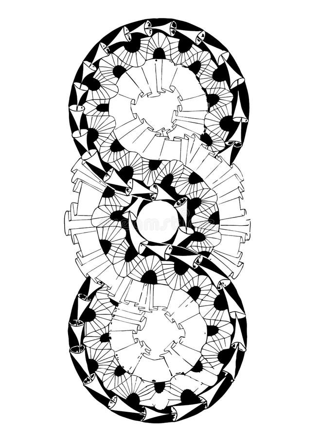 Vector Illustration. the Mobius Strip. Double Infinity. Lemniscate ...