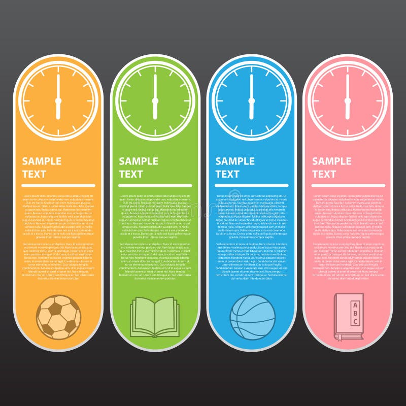 Vector Illustration, Modern Banner for Design and Creative Work Stock ...