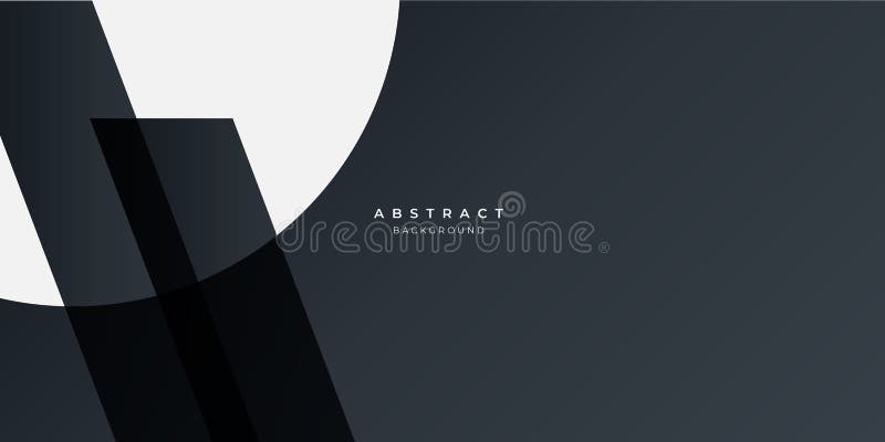 Vector Illustration Modern Black Abstract Design Geometric Simple Style ...