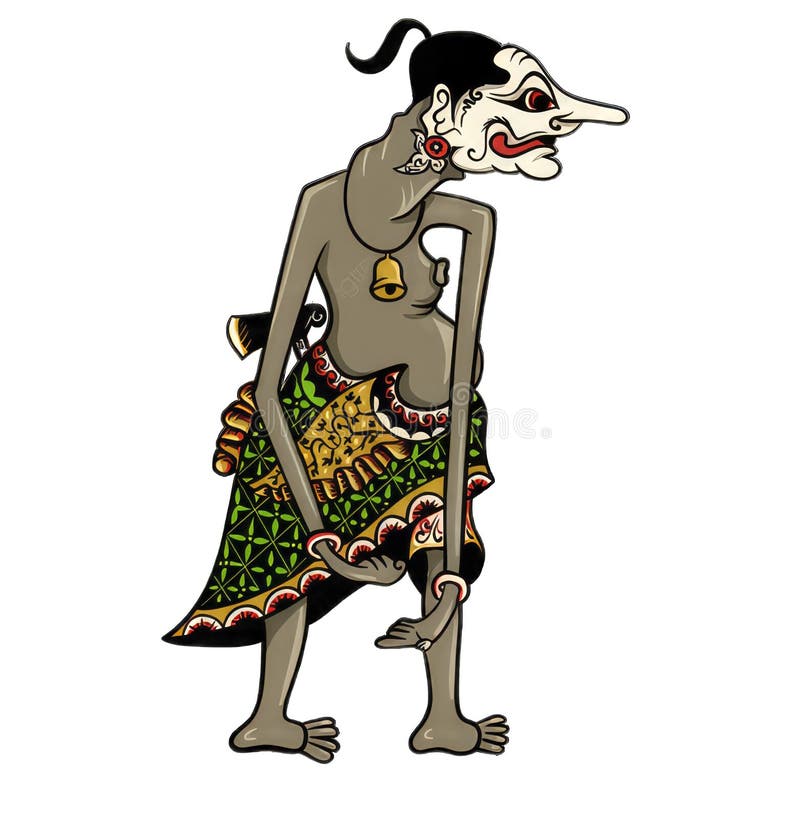 Vector Illustration, Modification of Wayang Kulit Purwa, Character of ...