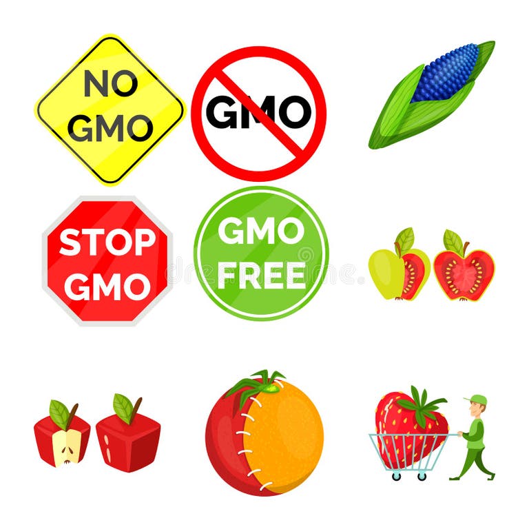 Genetically Modified Plant Logo Stock Illustrations – 386 Genetically ...