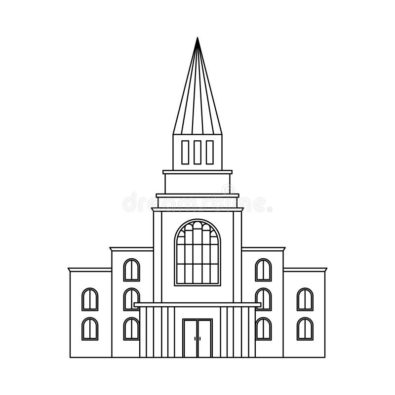 Lds Meetinghouse Clipart