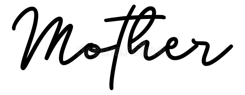 Mother sign stock vector. Illustration of hand, concept - 237441982