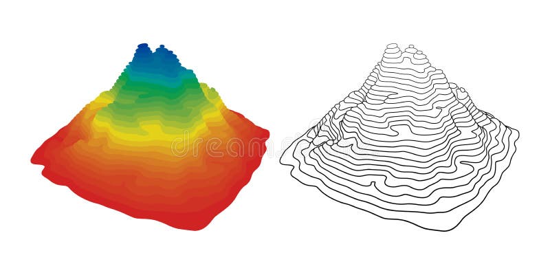 Topography Science Stock Illustrations – 27,440 Topography Science ...