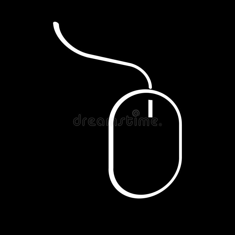 Vector Illustration of Mouse Symbol Stock Illustration - Illustration ...