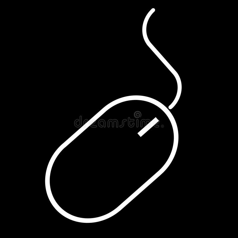 Vector Illustration of Mouse Symbol Stock Vector - Illustration of site ...