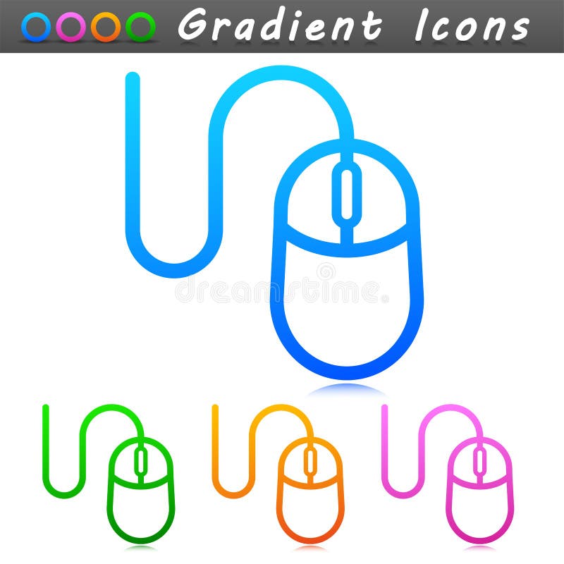 Vector Mouse Symbol Icon Design Stock Vector - Illustration of object ...