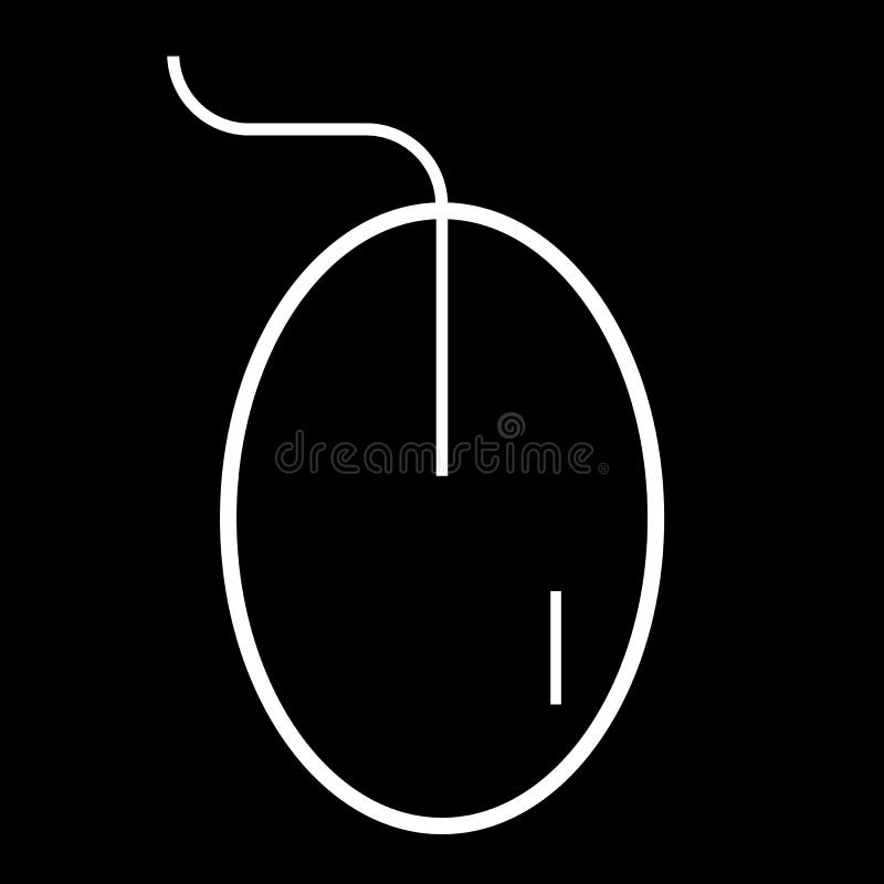Vector Illustration of Mouse Symbol Stock Vector - Illustration of ...