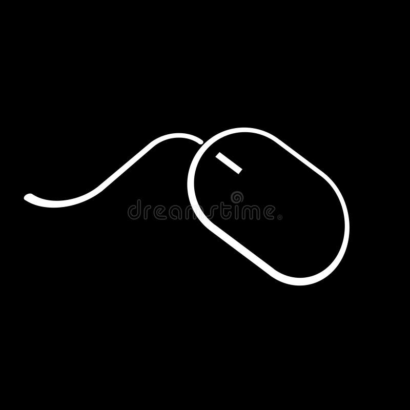 Vector Illustration of Mouse Symbol Stock Vector - Illustration of site ...