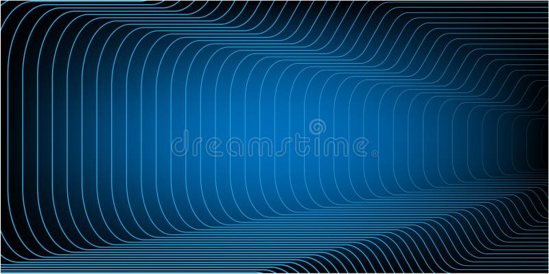 Vector Illustration of Movement Pattern of Lines Rectangle and Shape ...