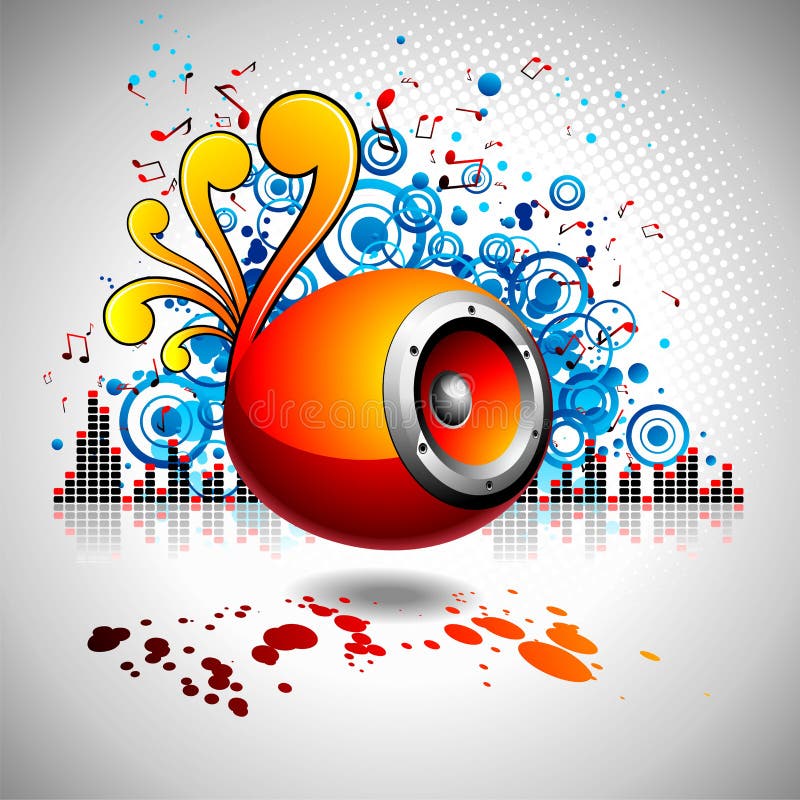 Vector Illustration For A Musical Theme Picture. Image: 14990300