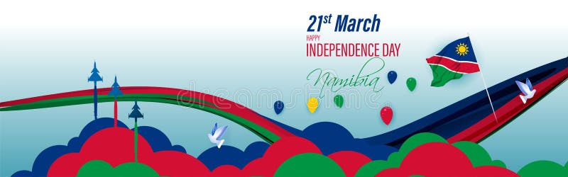 Vector Illustration for Namibia Independence Day Stock Vector ...