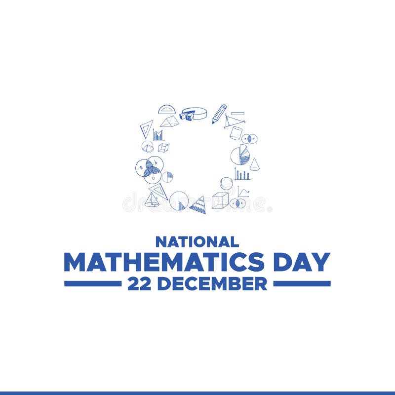 Vector Illustration of National Mathematics Day. Stock Vector ...
