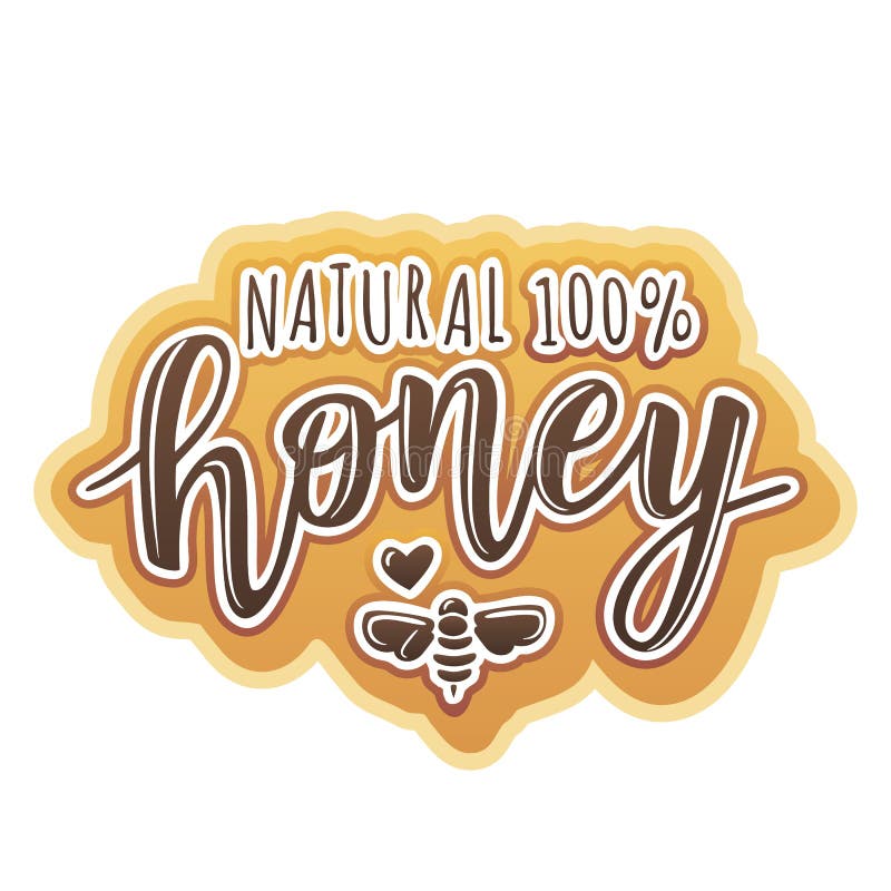 Honey Lettering Stock Illustrations – 3,124 Honey Lettering Stock ...