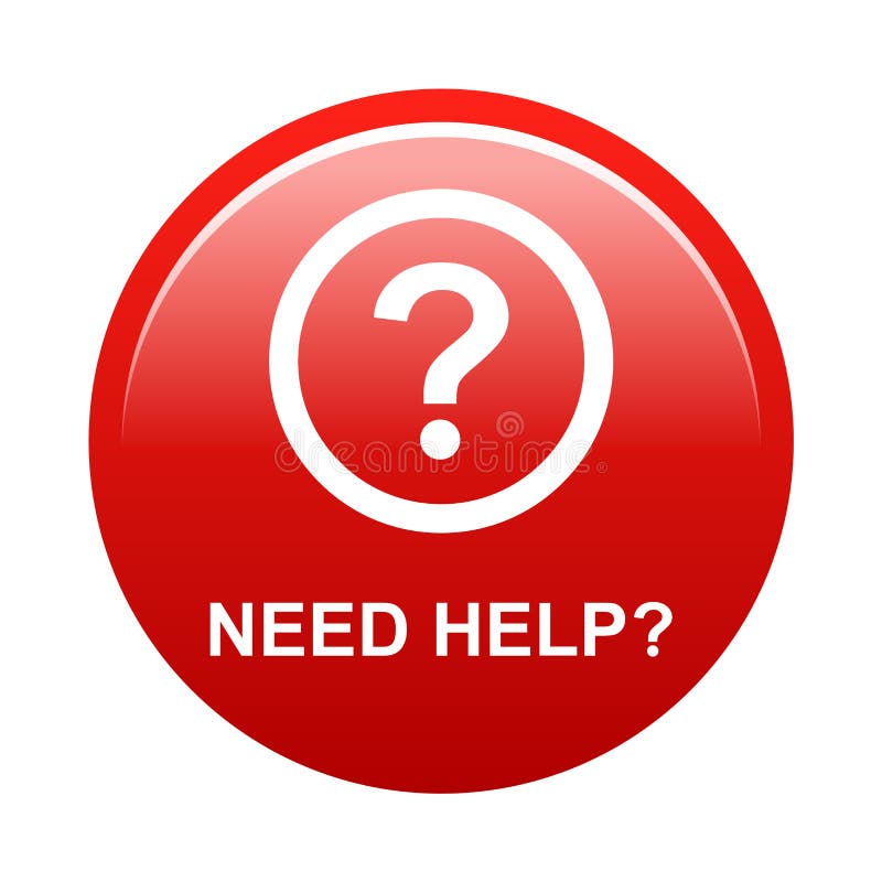 Need Help Button Icon