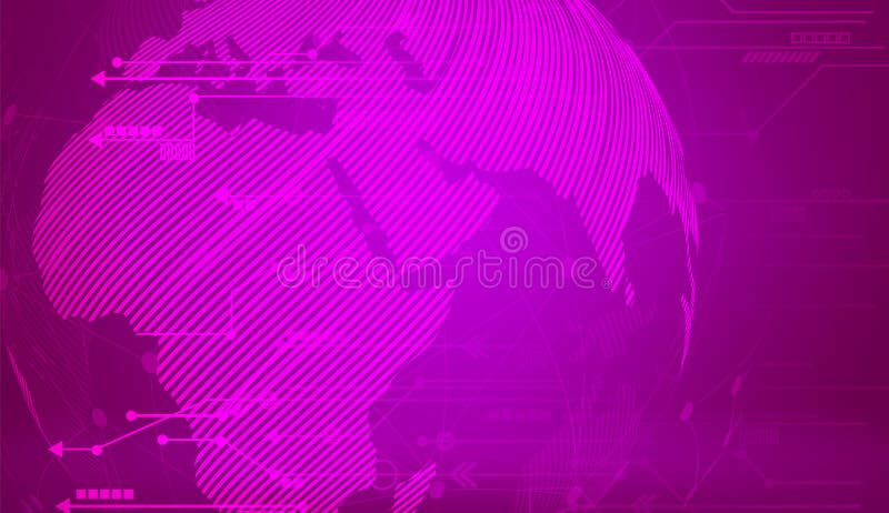 Vector Illustration Network Connection , Global Network Connection ...