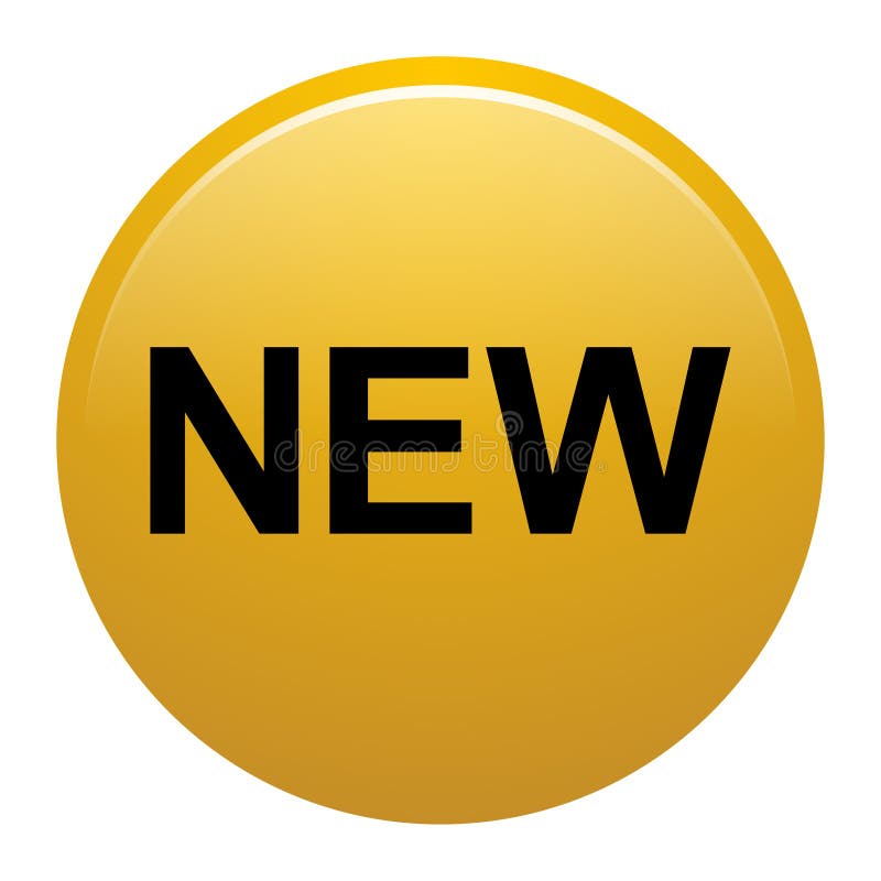 Red New Button icon stock illustration. Illustration of graphic - 88000895