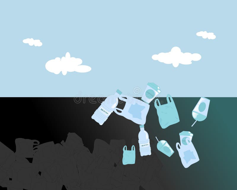 Vector Illustration for Not Using Single-use Plastic. Do Not Throw ...