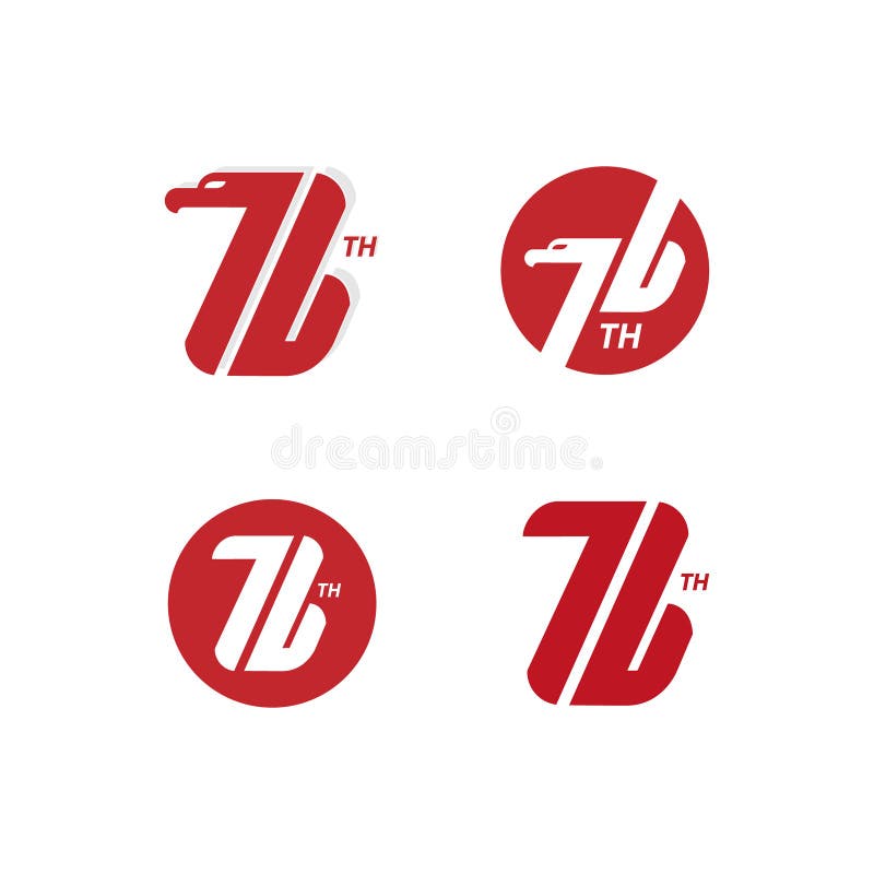 Vector Illustration of Numbers Seven and Six Stock Vector ...