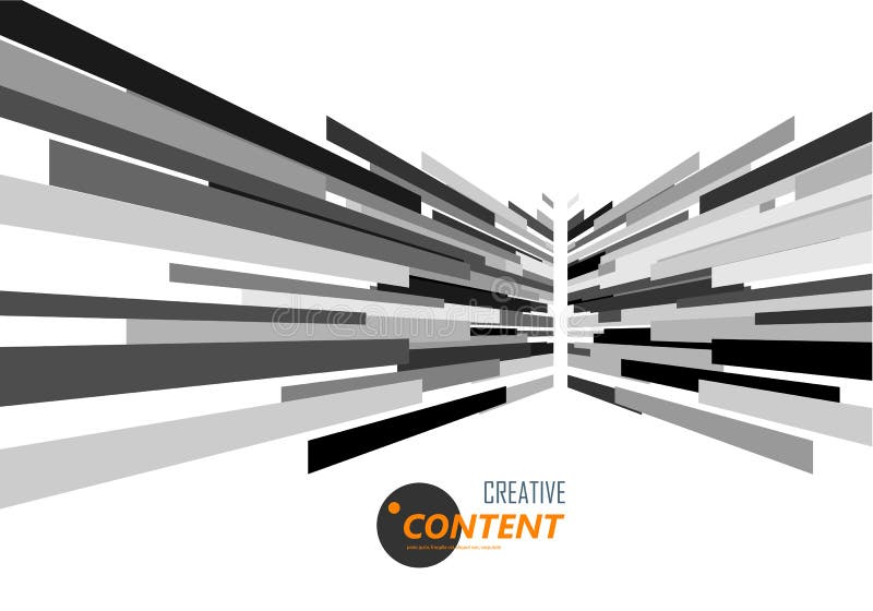 Vector Illustration Object. Lines Vector. Abstract Motion Stock ...