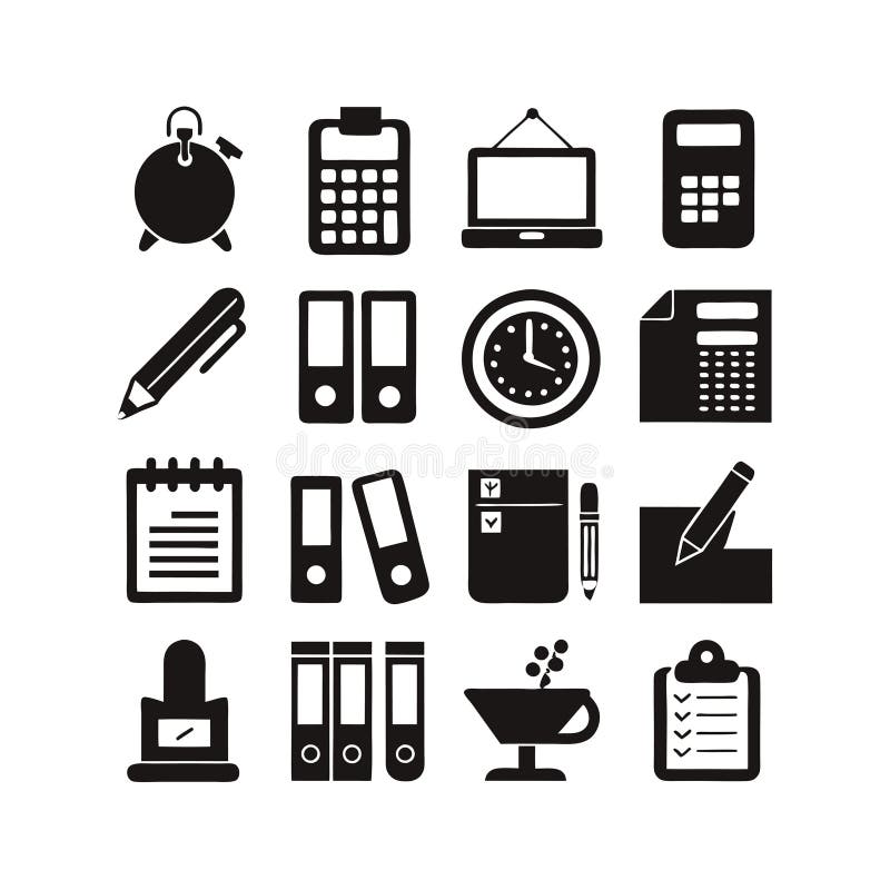 Black Silhouette Office Stock Illustrations – 96,319 Black Silhouette Office Stock Illustrations ...