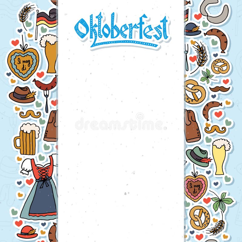 Vector Illustration of Oktoberfest Elements Set Editorial Photography ...