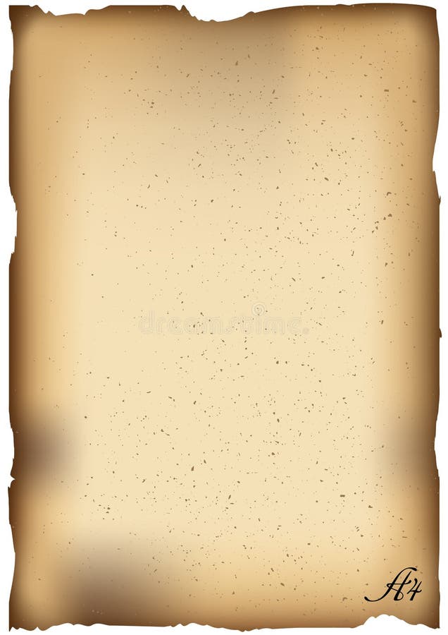 Old Paper Background with Place for Text Stock Vector - Illustration of ...