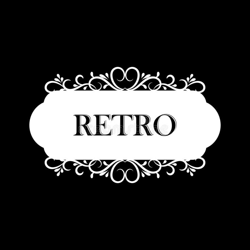 Vector Illustration of Old Style Label Stock Vector - Illustration of ...