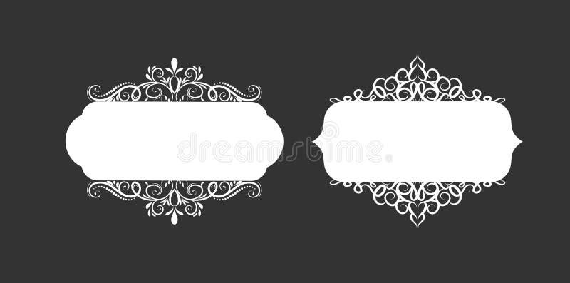 Vector Illustration of Old Style Label Stock Vector - Illustration of ...