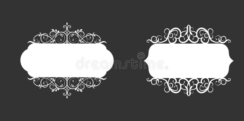 Vector Illustration of Old Style Label Stock Vector - Illustration of ...