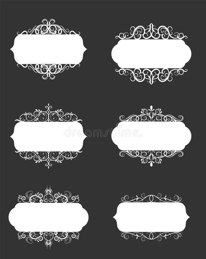 Vector Illustration of Old Style Label Stock Vector - Illustration of ...