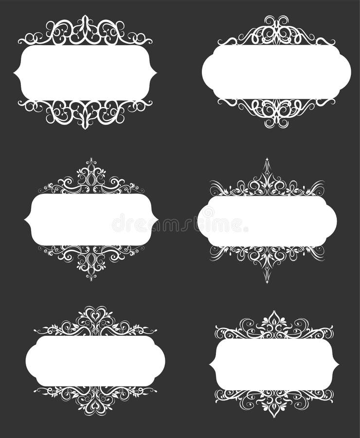 Vector Illustration of Old Style Label Stock Vector - Illustration of ...